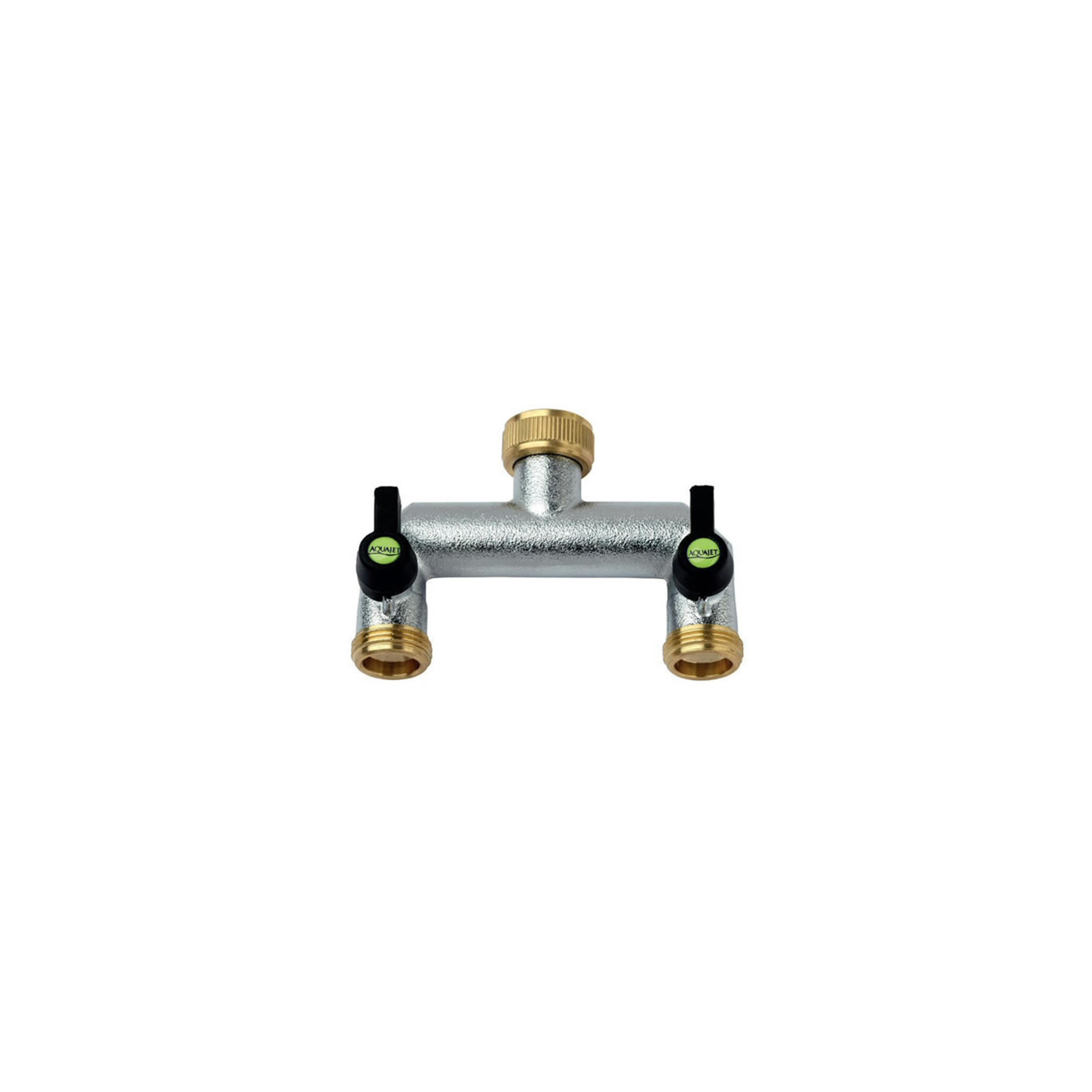 Brass 2 way Manifold
